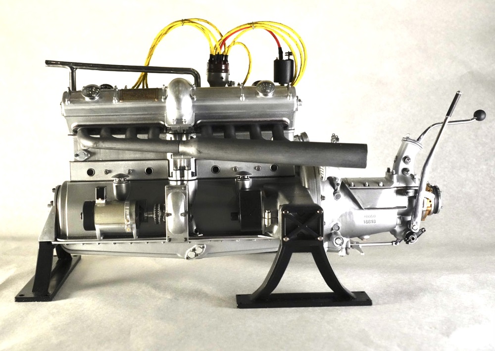 Alfa Romeo 8C2300 engine 1/4th scale - Ready and Done - Ready For ...
