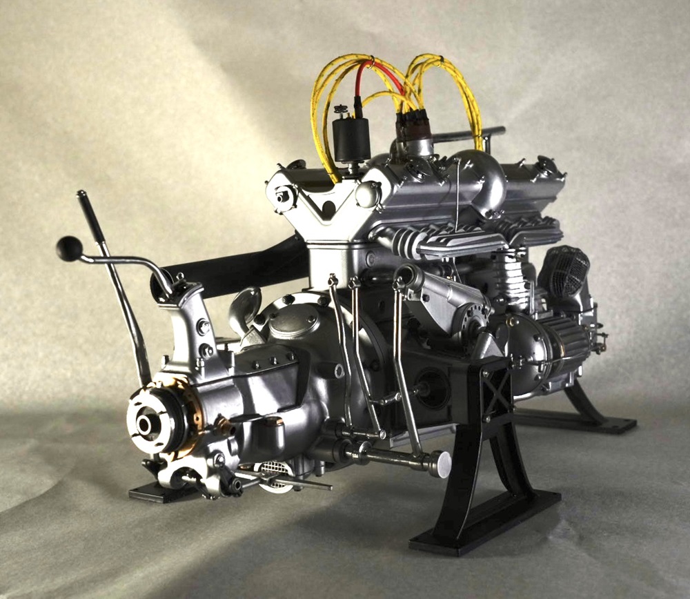 Alfa Romeo 8C2300 engine 1/4th scale - Ready and Done - Ready For ...
